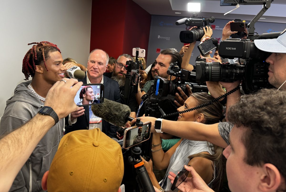 Ryan 'Hollywood' Williams gives the Bama faithful what they came to see ...